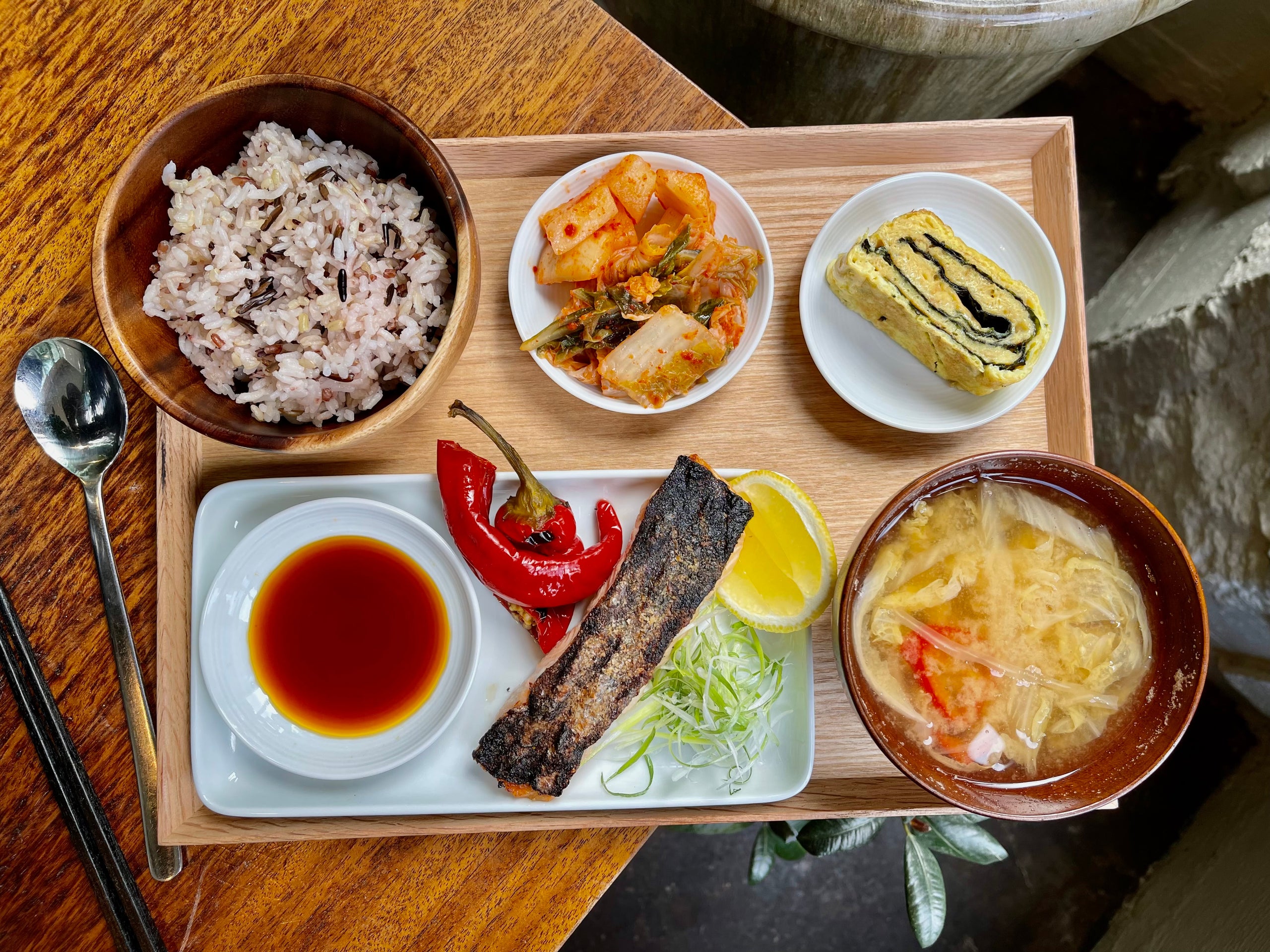 Traditional Korean Breakfast